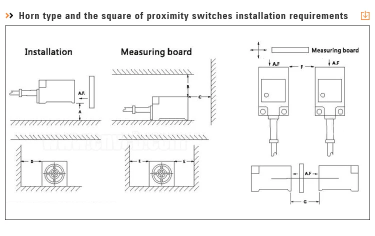 Object Detection Sensor 50mm NPN NC M30*1 Proximity Switch 12v Dc ...