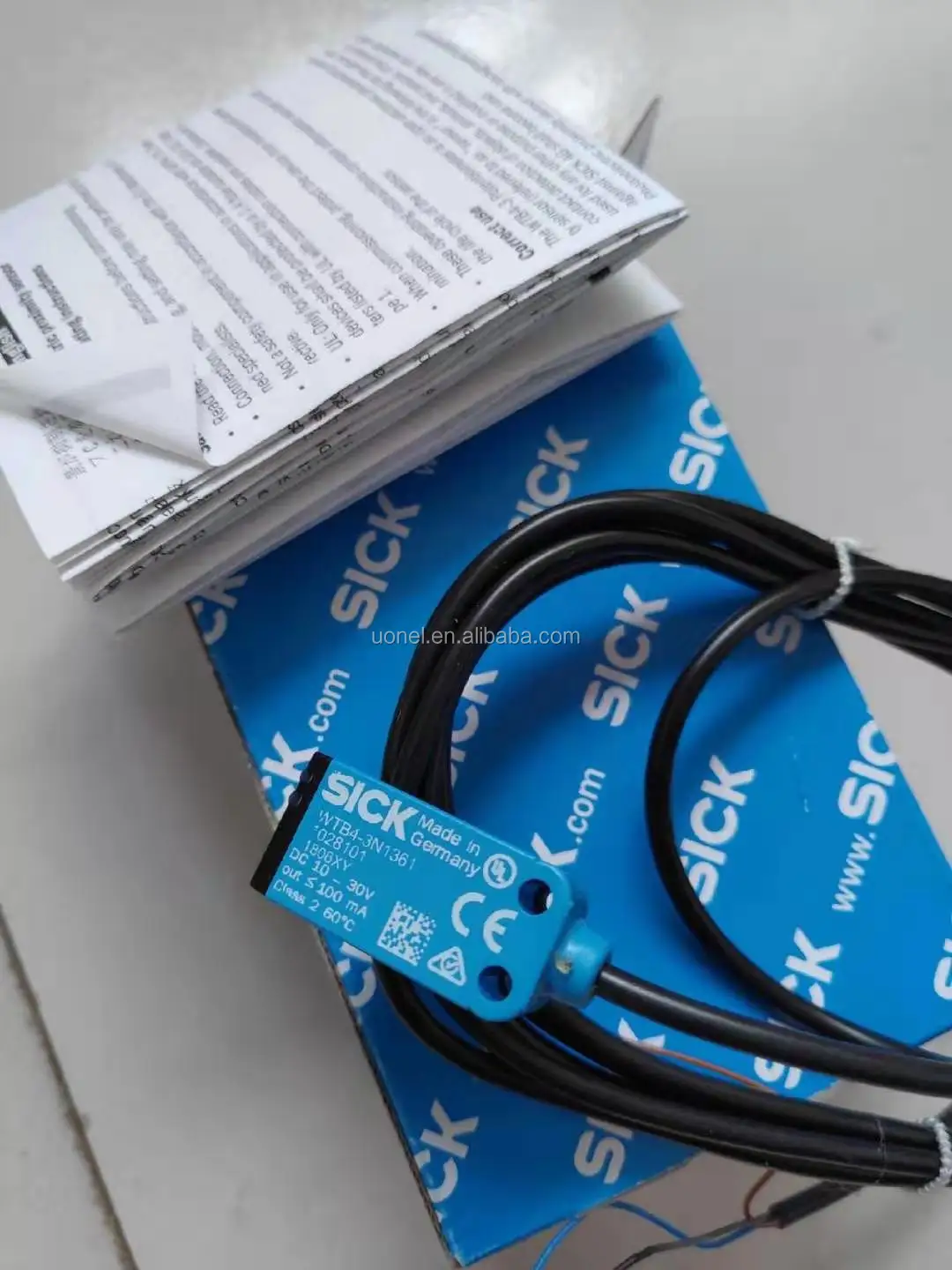 Photoelectric Sensor WTB4S-3N1361 by SICK AG - Reliable Detection