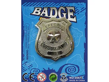 Plastic Police Badge Toy Silver Color - Buy Badge Toy,Police Badge Toy ...