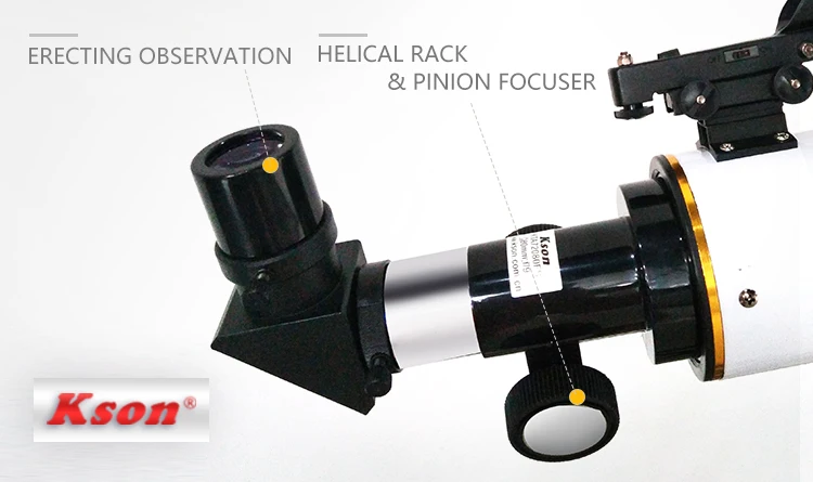 Auto Tracking Motorized Equatorial Mount 80720 720mm Refractor 80mm ...