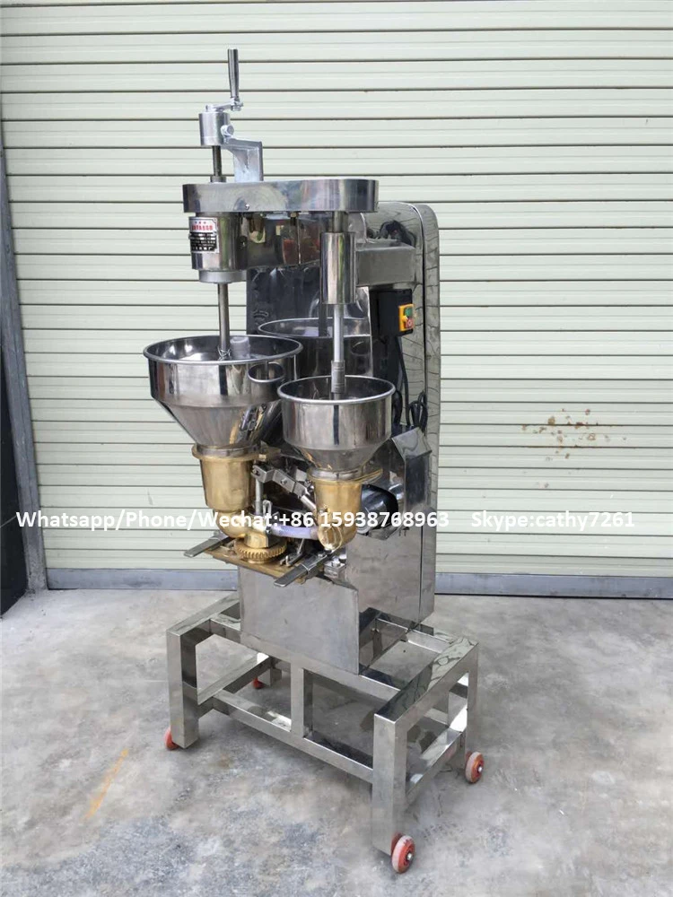 Commercial Automatic Stuffed Fishball Maker Meat Ball Fish Ball Rolling ...