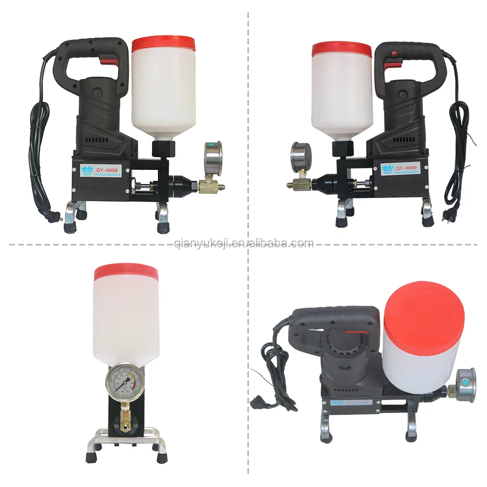 Qy-9999 Polyurethane Foaming Agent Injection Grouting Pump Machine ...