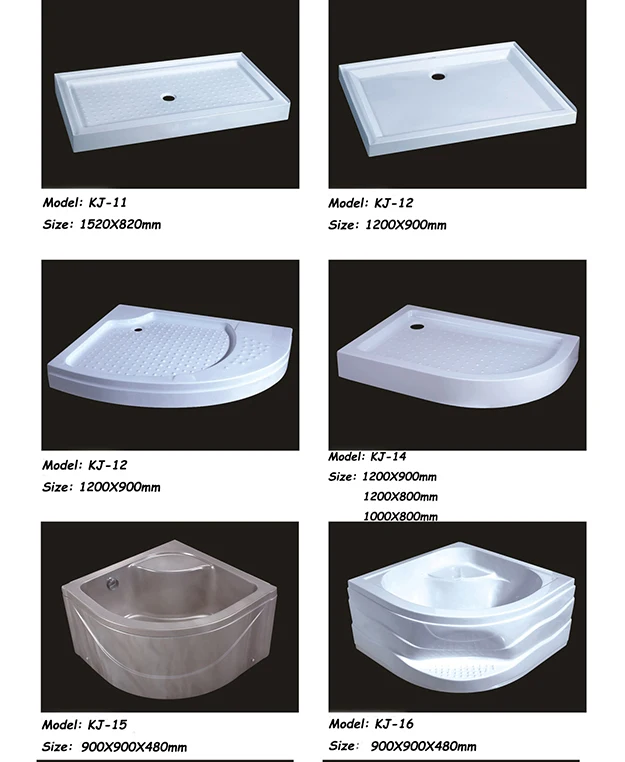 Deep Shower Tray - Customized Acrylic for Modern Bathrooms