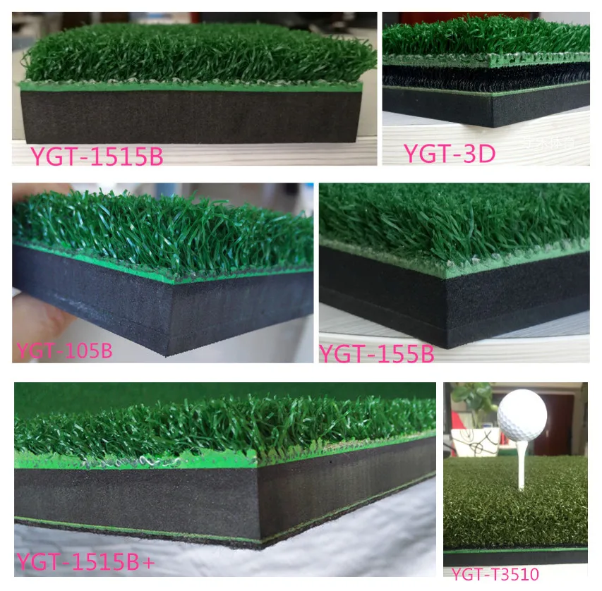 3D Golf Practice Mats - Perfect for Driving Range Training