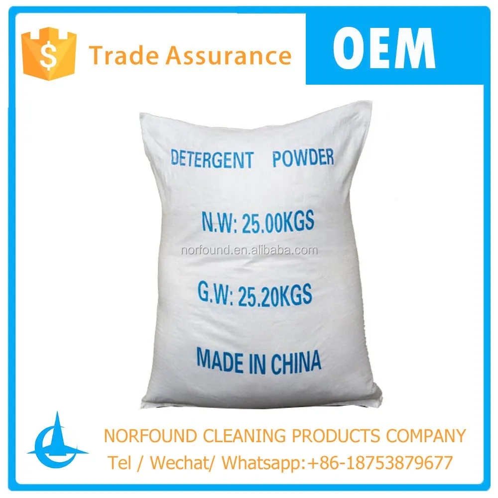 25kg Bulk Lanudry Detergent Washing Powder Manufacturers - Buy Washing ...