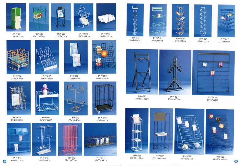 Knock Down Retail Store Steel Iron Wire Folding Bin Promotion Square ...