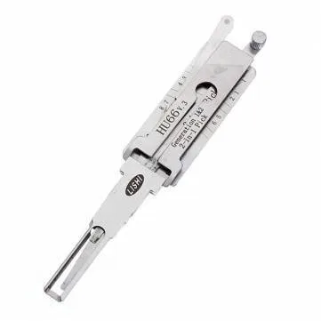Lishi 2 in 1 SIP22 Car Door Lock Pick Decoder Tool for Fiat