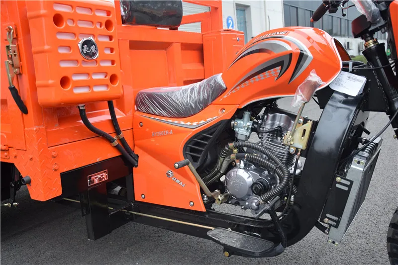 Three Wheel Cargo Motor Tricycle Ghana Motor Tricycle LUOJIA Motorcycle ...