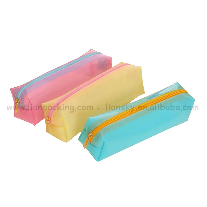 High Quality Clear Plastic Soft Pvc Clear Pencil Case Bag For School ...