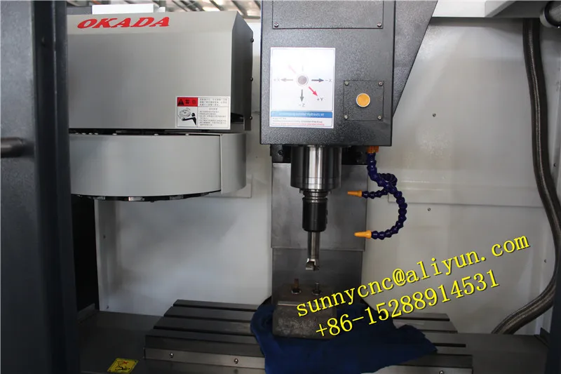 VMC550 vertical CNC 5 axes and machining mechanical machine Center ...