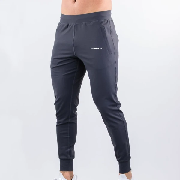 Men's Joggers with Heat Transfer - 95% Polyester & 5% Spandex Casual ...