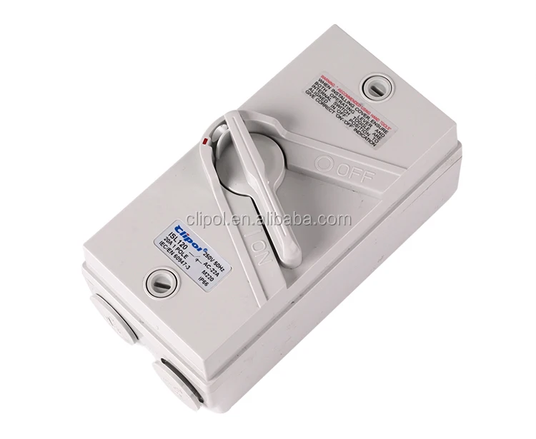 Australia Market 20a Isolator Switch 3 Phase Waterproof Outdoor ...