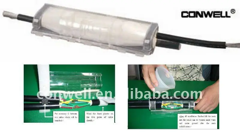 In Ground Resin Junction Box Waterproof - 4x150mm2