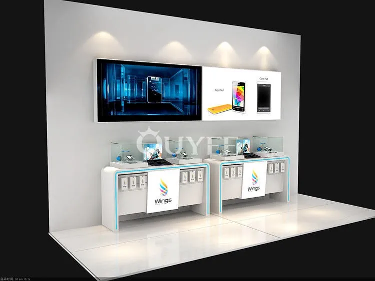 Customized Furniture for Computer Shop Interior Design