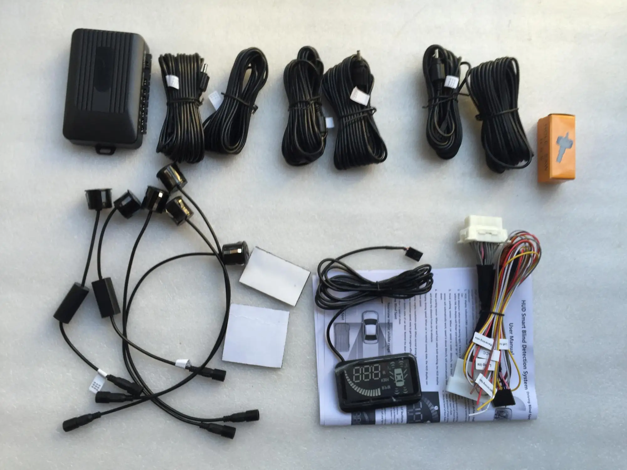 Car Reversing Aid Blind Spot Detection System With Blind Spot Sensor ...