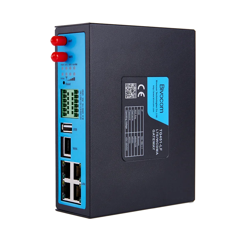 Din Rail Gemonteerd Industriële Lte 4g Draadloze Gateway Router Gsm Sd ...