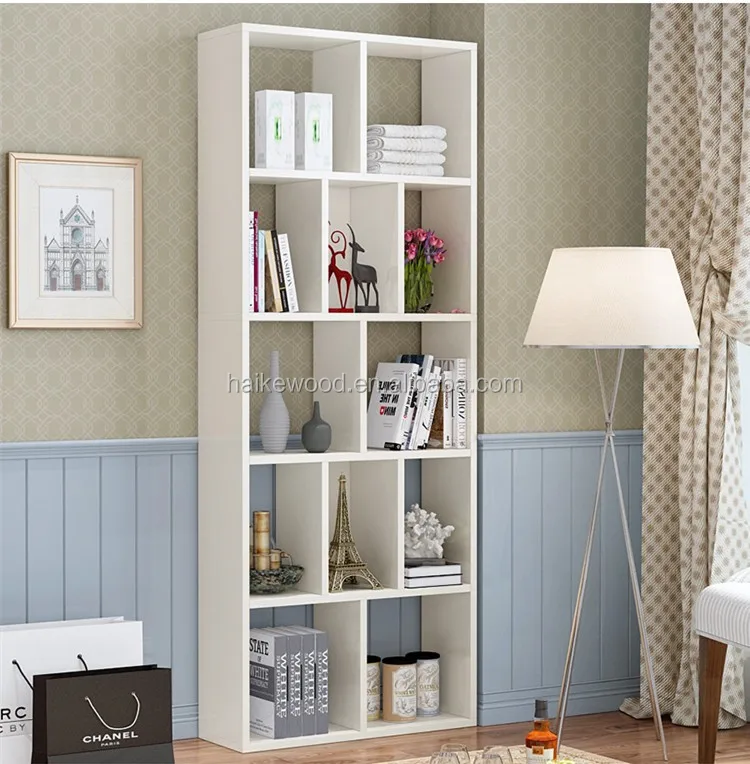 Bedroom Cheap Melamine Particle Board Bookshelf Wooden Bookcase ...