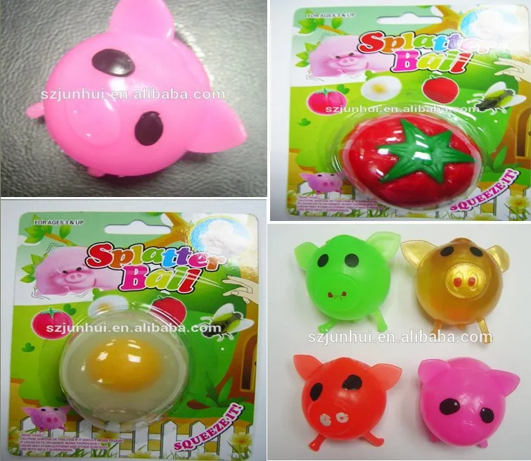 Splat Red Tomato Soft Rubber Ball - Buy Soft Rubber Ball,Squishy Rubber ...