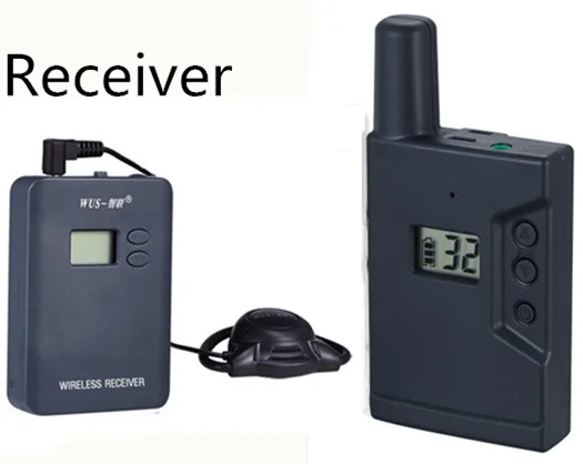 Long Distance Portable Wireless Audio Guide System for Travel Tour Audio System 1 Transmitter&20 ...