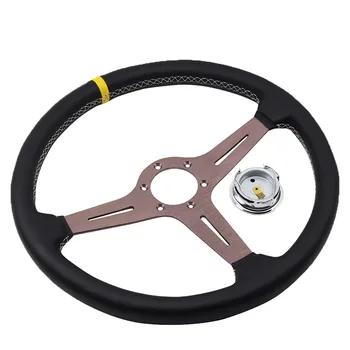 Jdm Racing 15 Inch Steering Wheel For Sale,Billet Titanium Spoke Custom ...