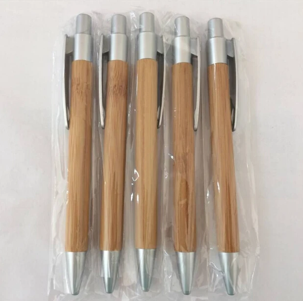 Eco Friendly Custom Logo Wooden Pen with Case Gift Set