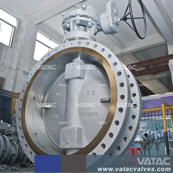 Api 609 Triple Offset Double Flanged Metal Seated Butterfly Valve - Buy Butterfly Valve Dn200 ...