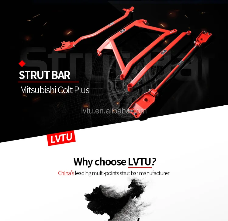 Front Strut Torsion Bar For Mitsubishi Colt Plus Colt Czt Colt Ralliart ...