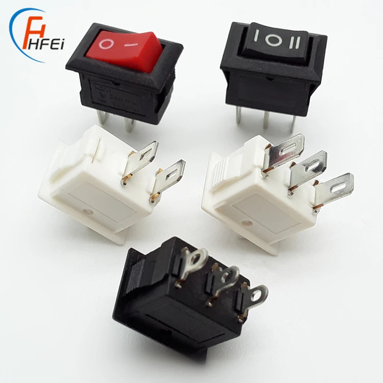 RLEIL Switch - Reliable 2 Pin, 3 Pin, 4 Pin Rocker Switch