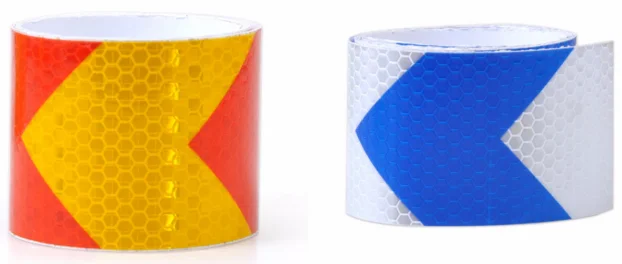 High Visibility ARROW PICTORIAL Sign Tape - 1-3years Durability