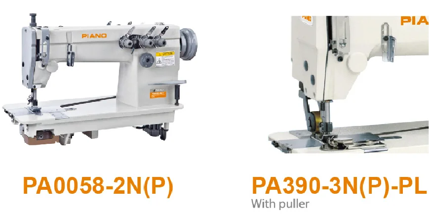 PA390-3N Flat Bed 3 Needle Chain Stitch Sewing Machine