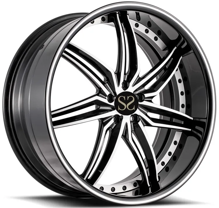 Armani Forge 2 Piece Polished Deep Dish Forged Wheels