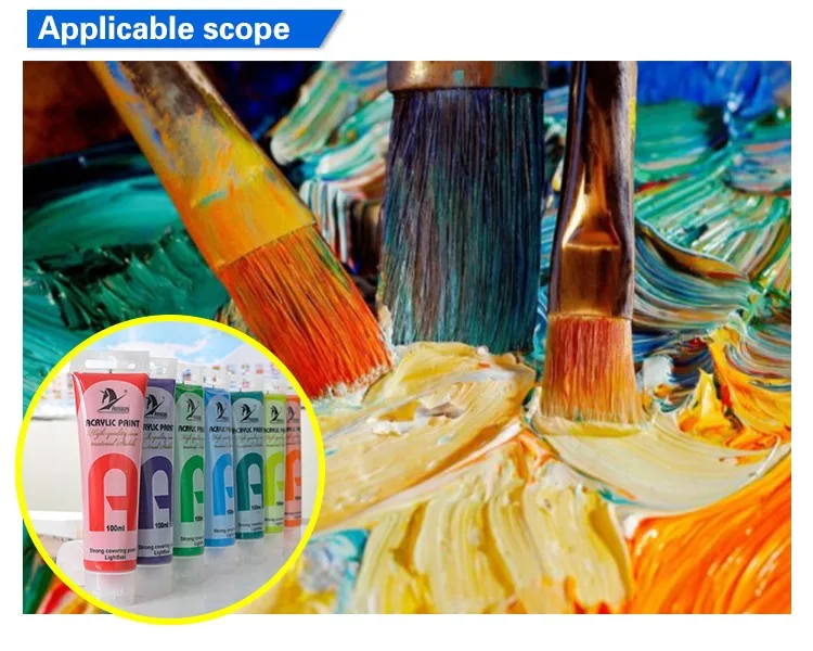 Oem High Quality Artist Acrylic Paints 100ml Free Sample Available ...