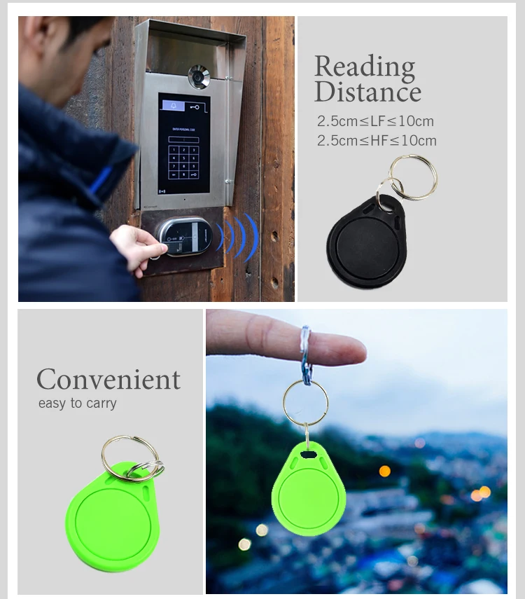 China Access Control System Mifare Classic 1k Smart Lock Key Fob Hotel ...