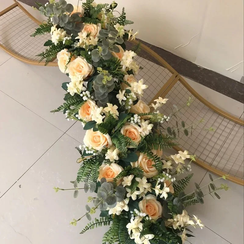 Best Quality Artificial Silk Wedding Flower Aisle Runner - Buy Silk ...