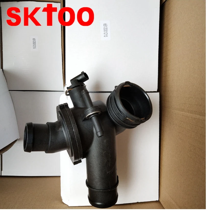 Auto Thermostat Housing Water Flange Oem 6512001215 6512000615 ...