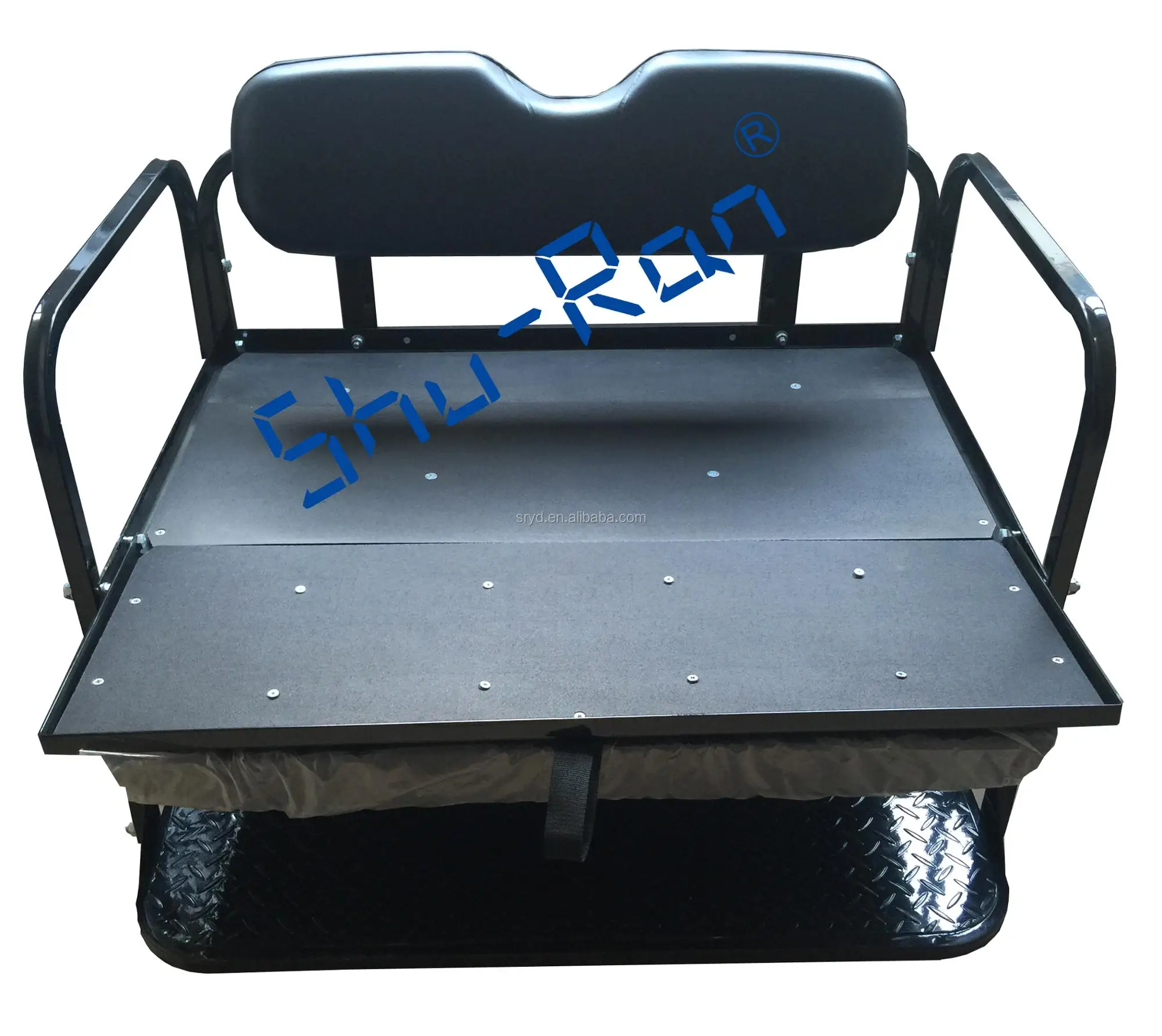 Ezgo Rxv Golf Cart Rear Flip Folding Back Seat Kit - Buy Golf Cart Rear ...