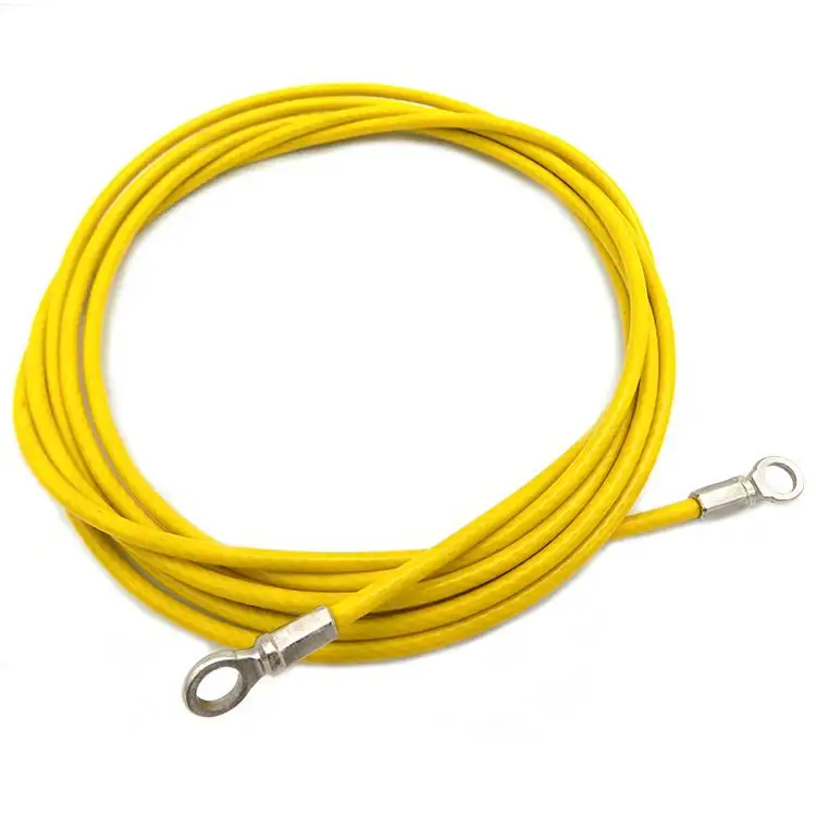 Colorful Pvc Coated Stainless Steel Wire Rope Sling With Ferrule Eye ...