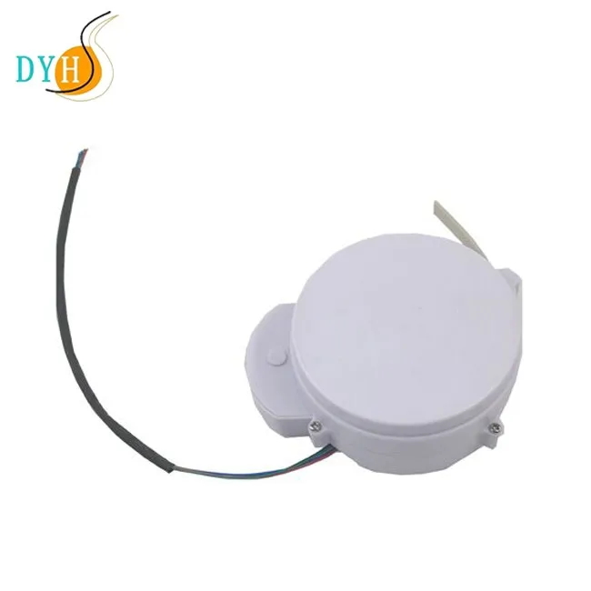 4 Cores Spring Loaded Retractable Ethernet Cable Reel Tangle Free Cord ...
