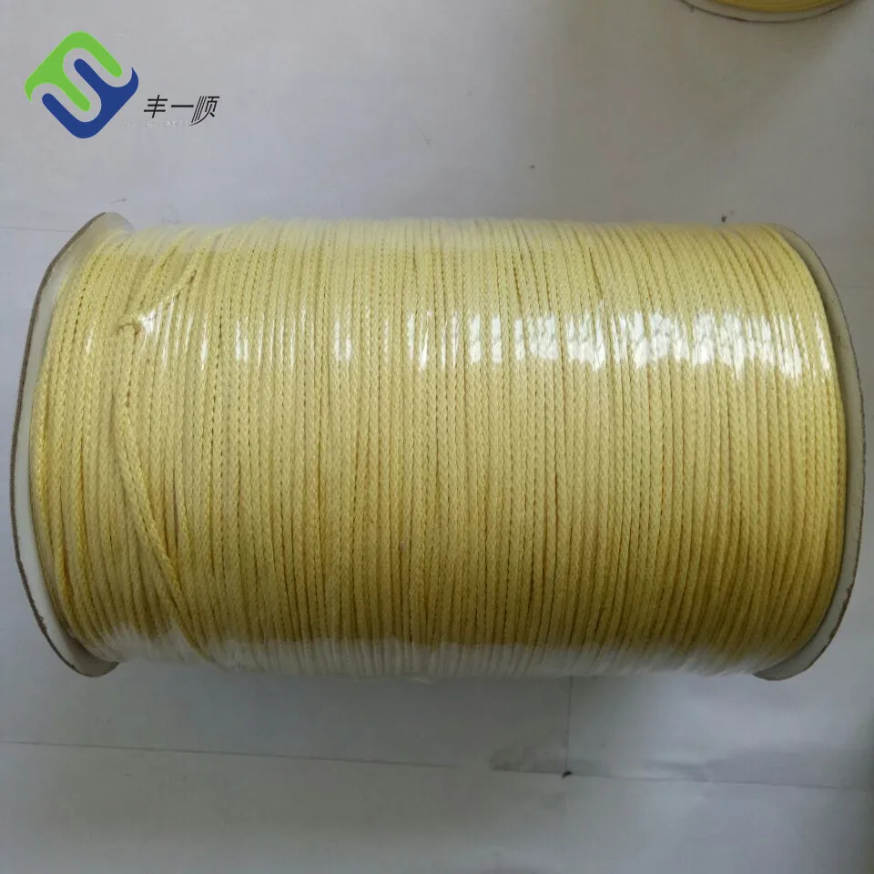 Round Braided Aramid 12mm Double Braided Kevlar Rope - Buy Double ...