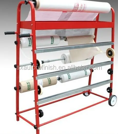 Paper Trolley Painters Prep Station Masking Film Stand - Buy Paper ...