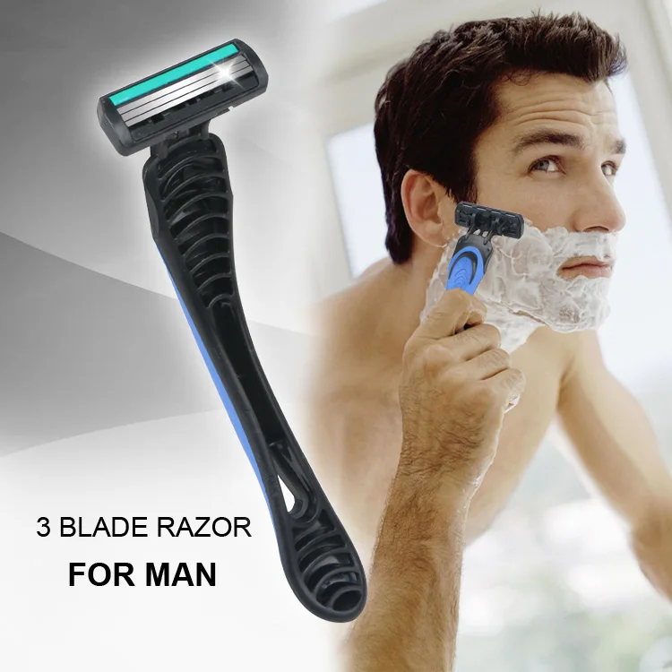 D315L Triple Blade Shaving Razor - Disposable & Efficient