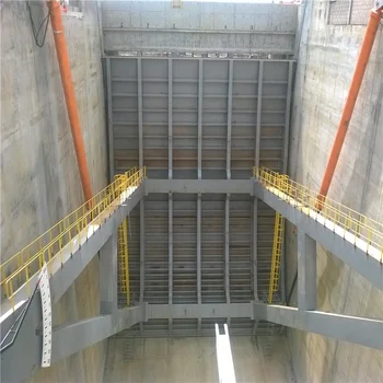 China Dam Gate Sluice Gate Hydraulic Cylinder,Hydropower Radial Gate ...