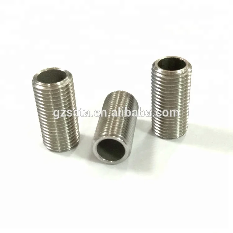 Custom Lamp Fitting All Thread Stainless Steel 304 Hollow Threaded Rods ...