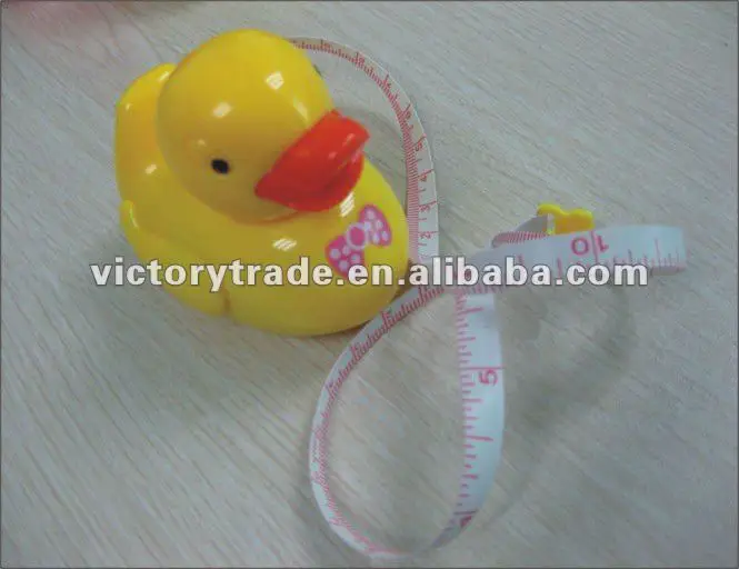 V-t09-26 Wholesale Funny Cartoon Duck Design Shape Plastic Smart Tape ...