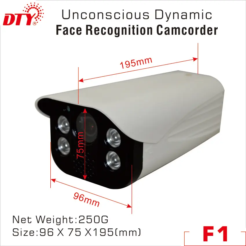 1080p Face Detection Cctv Bullet Camera Intelligent Smart Security System Face Recognition With