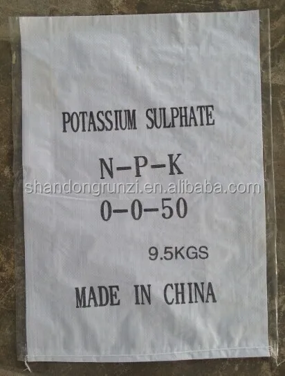 Potassium Sulfate (solupotasse-K2so4) Fertilizer by JRUNZI