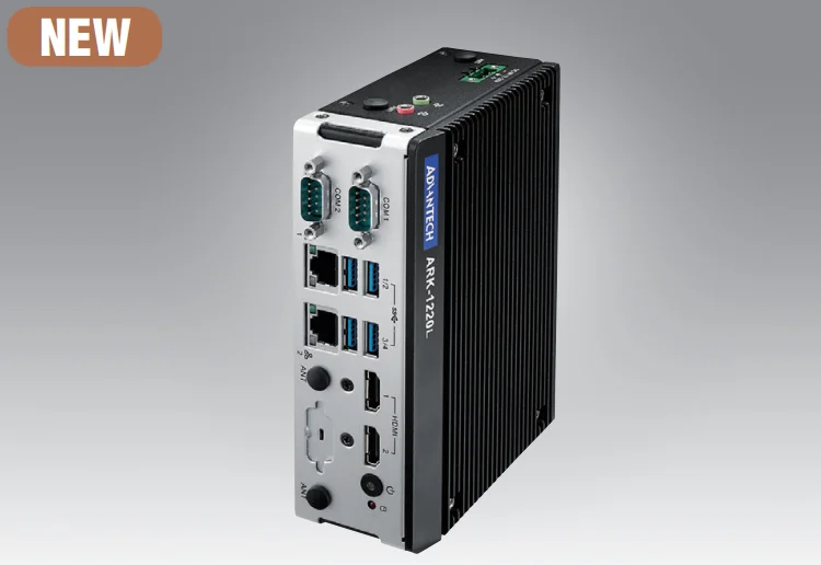 Advantech Ark-1220l-s6a1e Slim Fanless Embedded Computer Box Pc - Buy Advantech Ark-1220l-s6a1e ...