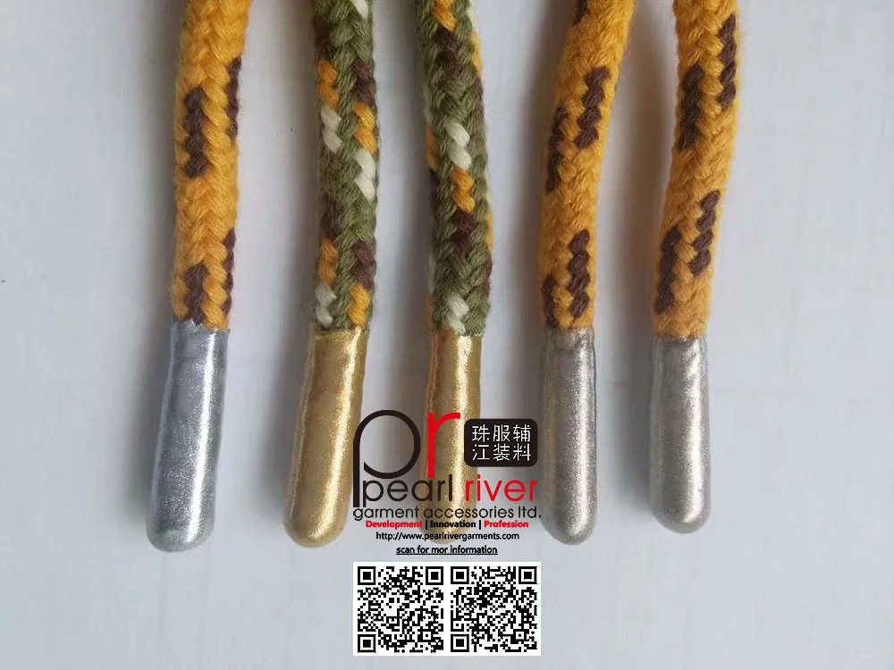 Drawcord With Color Rubber Tipping For Sportswear Garment - Buy ...