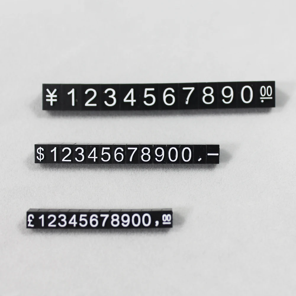 ABS Price Cube Kit - Versatile Jewelry Display Solutions