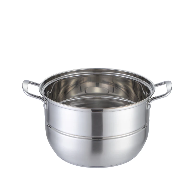 S/s304 3-layer Stainless Steel Steamer Pot Metal Dumpling Steamer ...